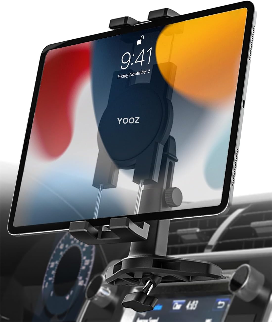 Amazon.com: YOOZ CD Tablet Holder Height Adjustable, CD Slot Tablet ...
