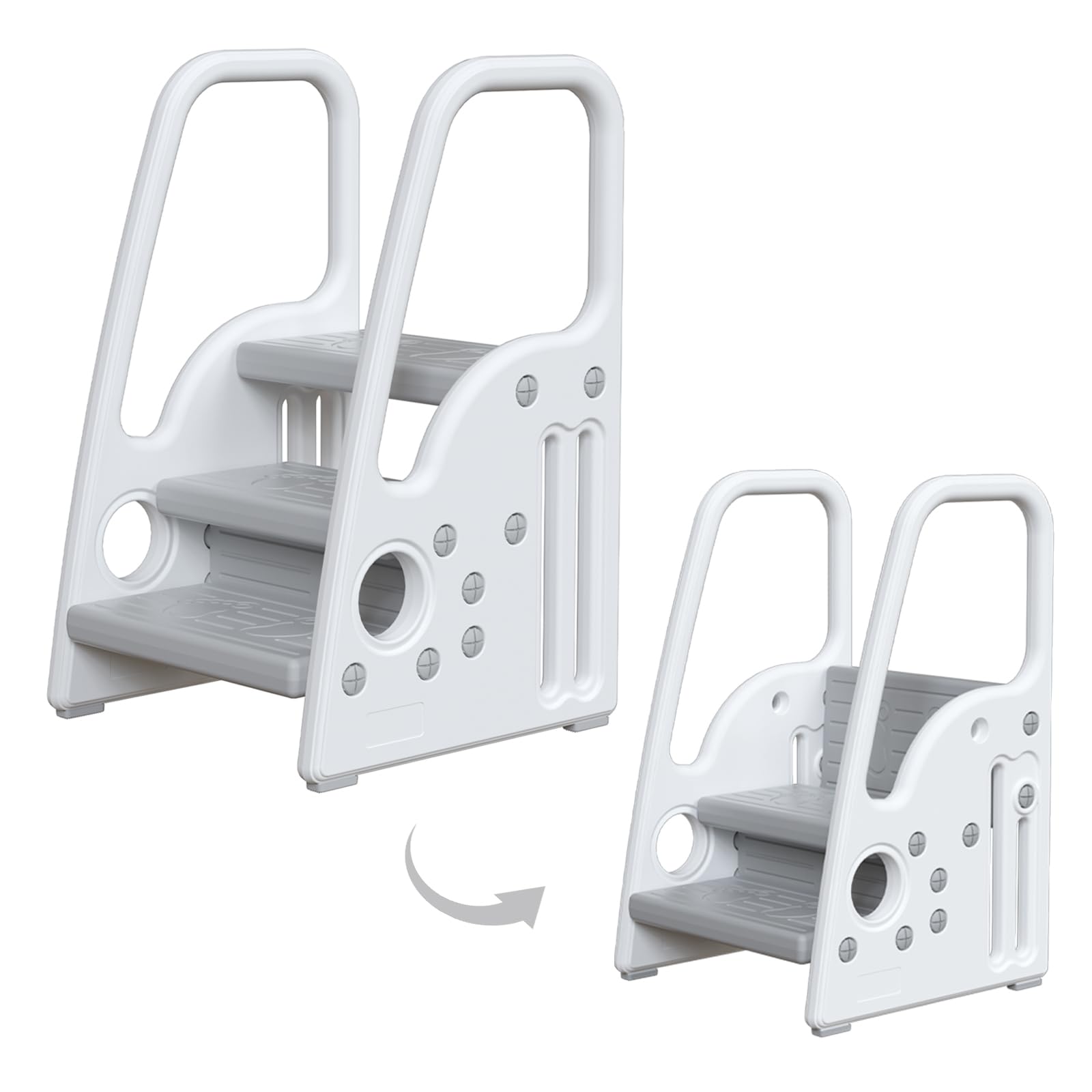 Amazon.com: Toddler Step Stool for Bathroom Toilet Potty Training ...