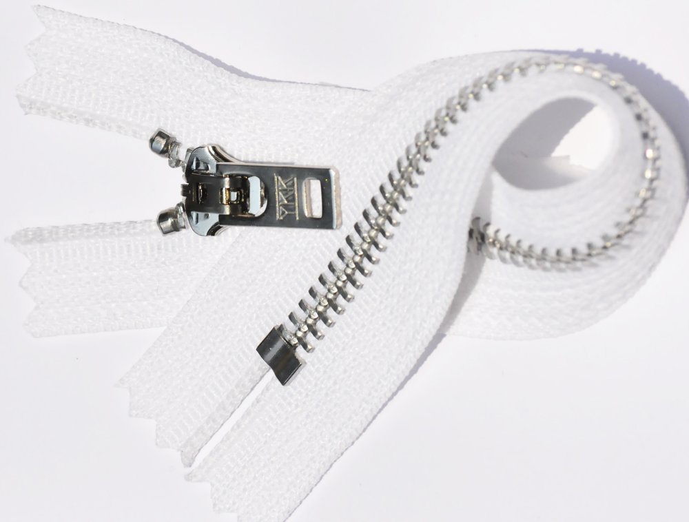 Amazon.com: 7" Aluminum Jeans Zipper with Locking Pull YKK#5 Closed End ...