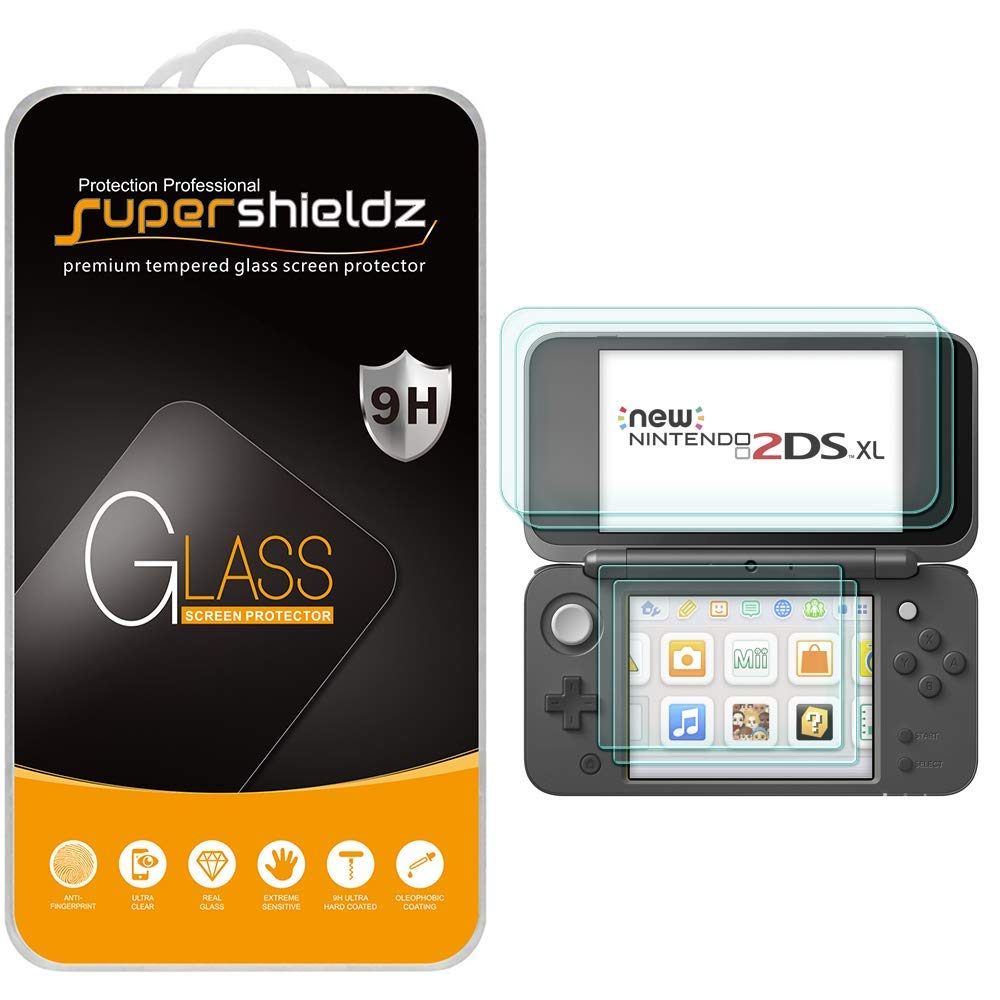Amazon.com: (2 Pack) Supershieldz Designed for Nintendo 2DS XL Screen ...