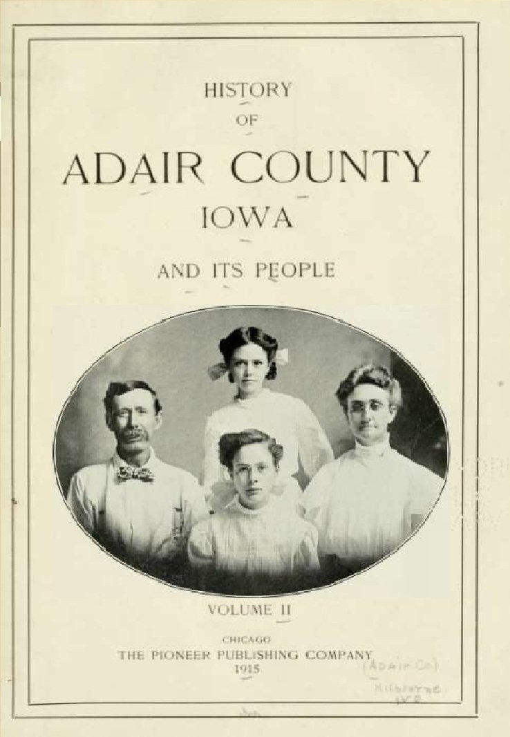 Amazon.com: History of Adair County, Iowa, and its people (Volume 2 ...