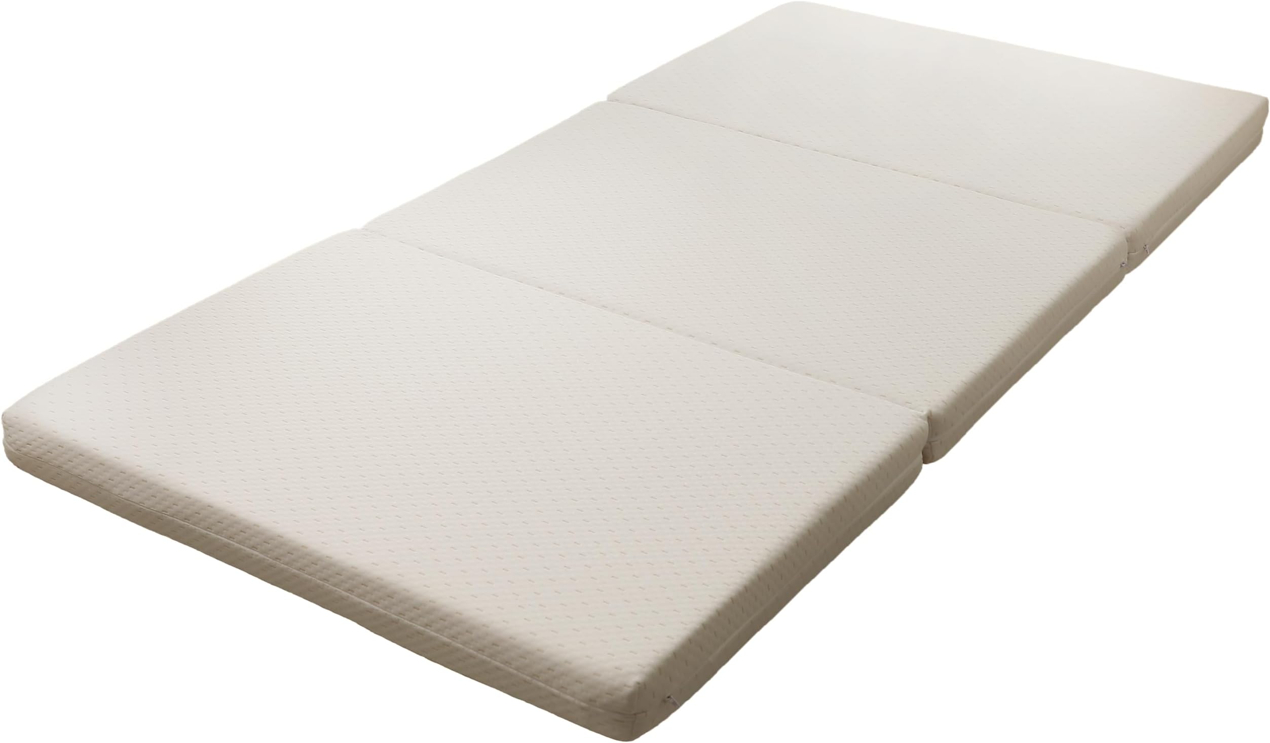 Amazon｜nishikawa【西川】 エニーマット マットレス シングル 高反発 体の部分に合わせたウェーブ 通気性 ベッドでも床でも使用OK 洗濯可能な側生地 三つ折り敷布団 スリープ ...