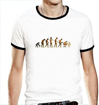 GoldenVenus Men's Darwin Mens Shirt FSM Shirt for Men | Amazon.com