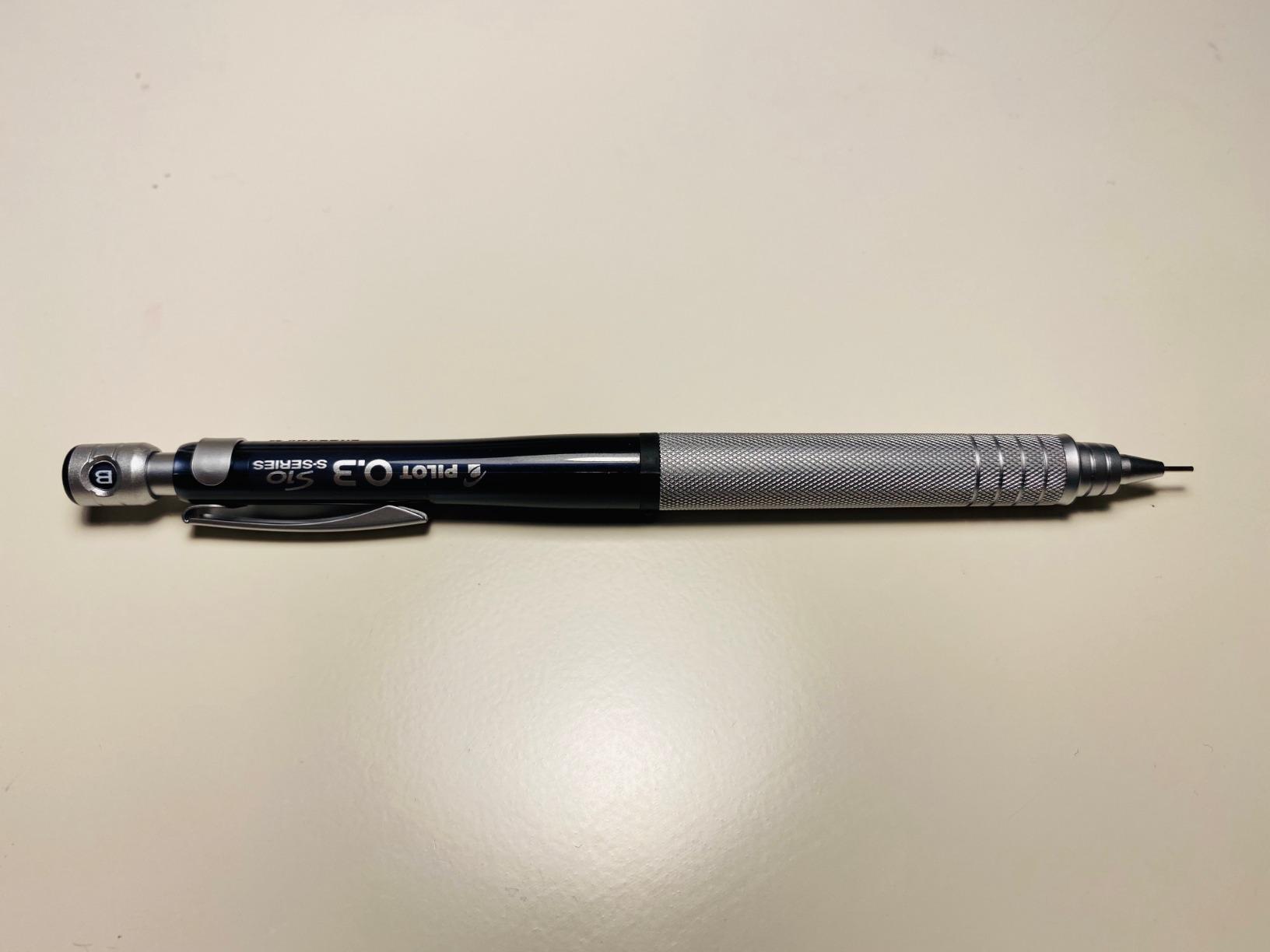 Pilot Mechanical Pencil S10, Transparent Red Body, 0.4mm Lead (HPS-1SR ...