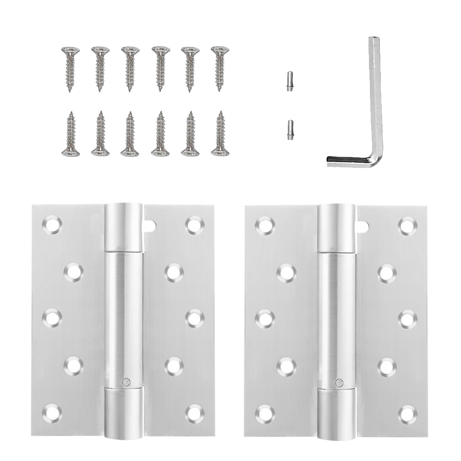 Eontab 5 inch Self-Closing Door Hinges Stainless Steel Heavy Duty ...