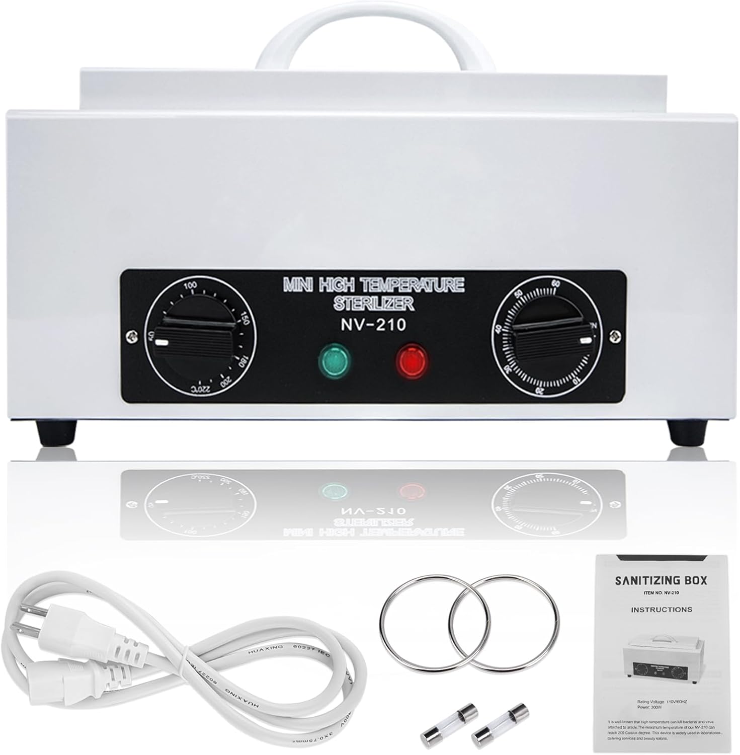 Amazon.com: Autoclave Machine, 1.5L Mini high Temperature Autoclave Box ...