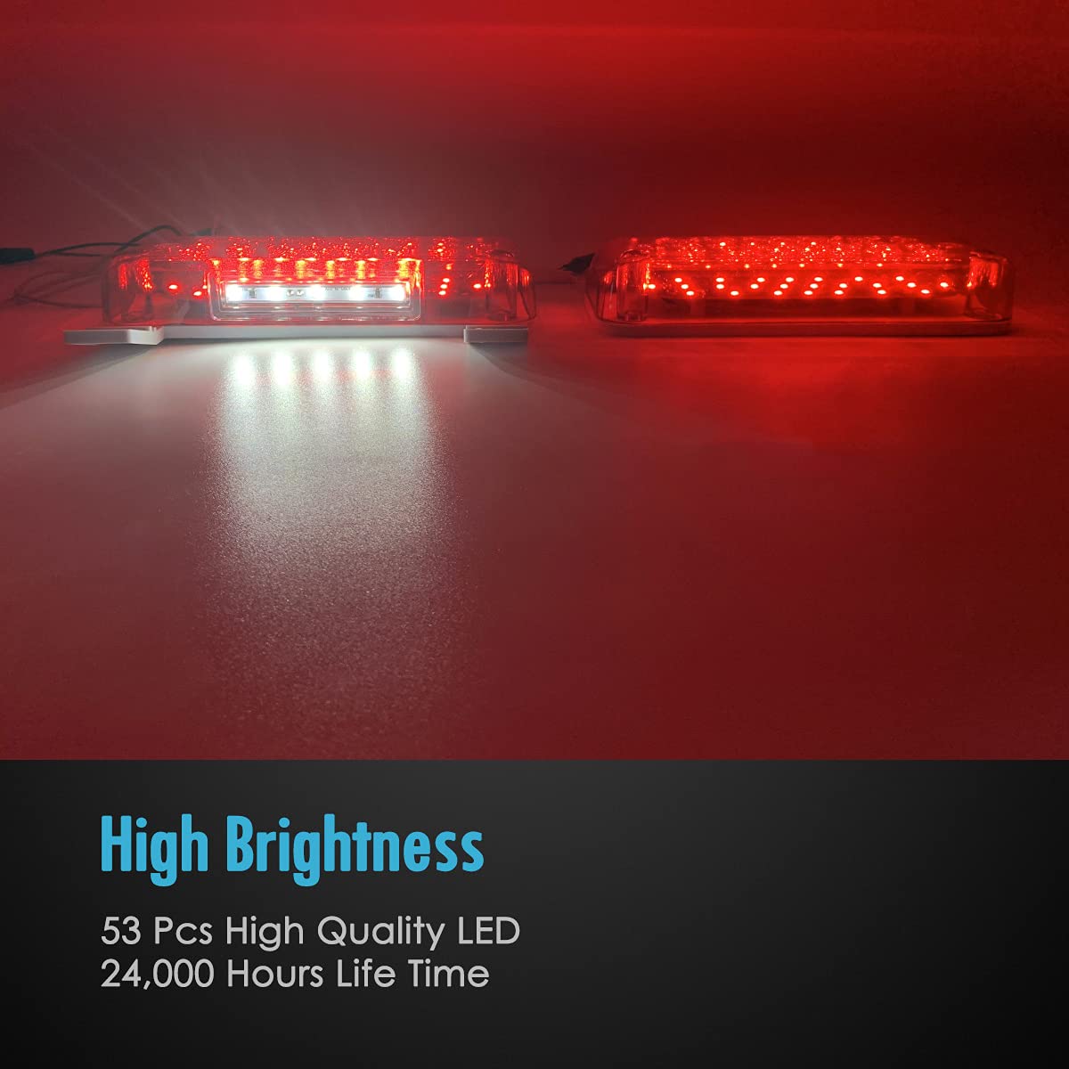 TCTAuto Camper LED Tail Light 53 LED RV Tail Lights Brake Stop Turn RV ...