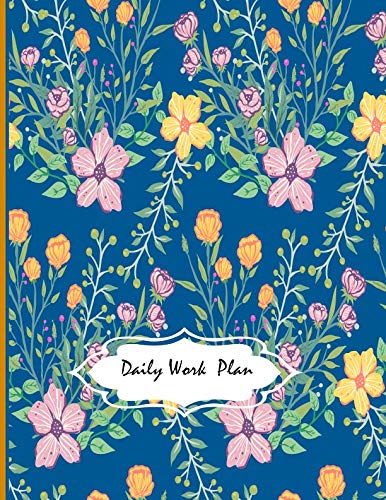 Amazon.com: Daily Work Plan: Journal Schedule and Organizer Daily Work ...