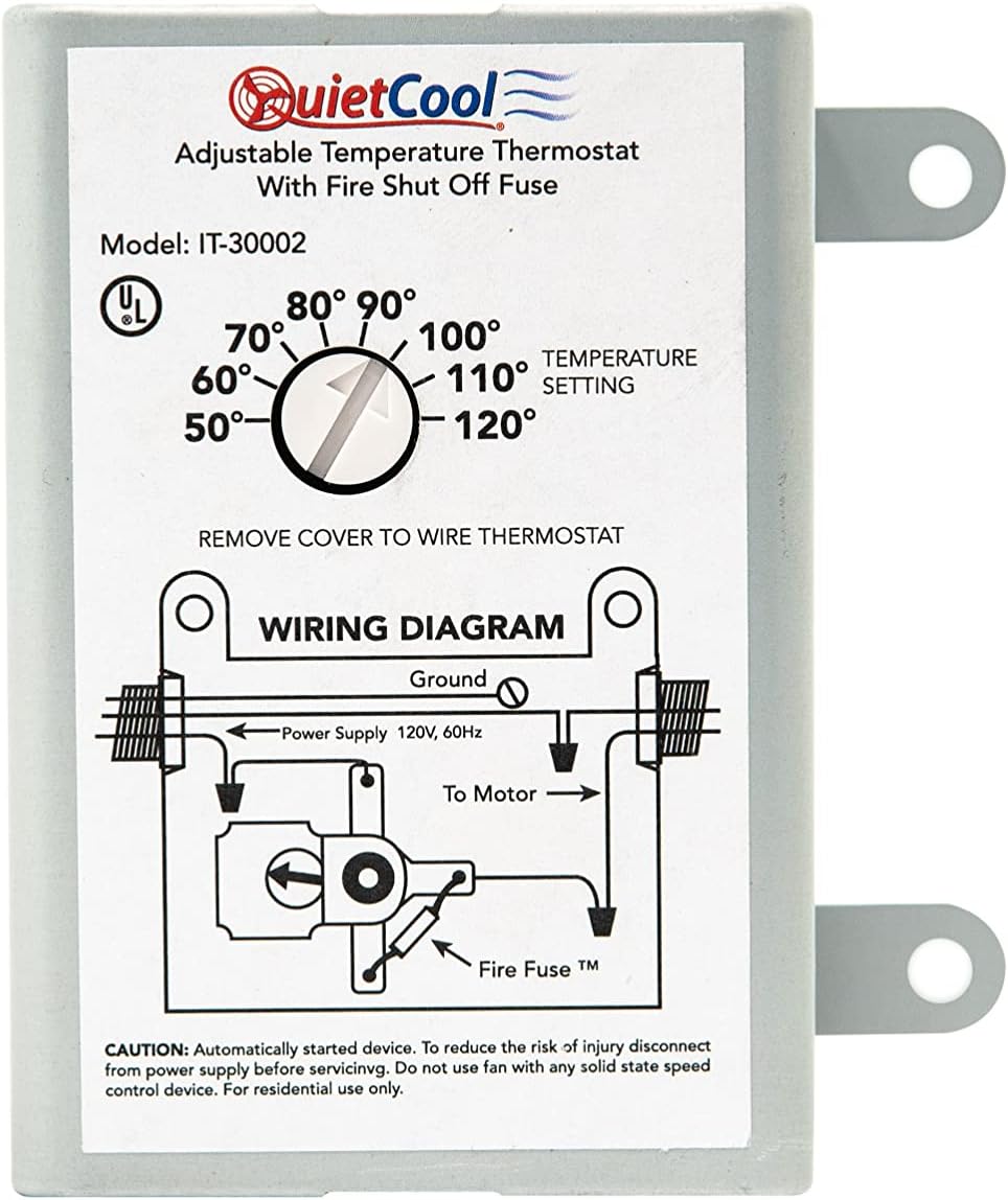 iLIVING ILG8SFRC Exhaust Fan Smart Remote Control Kit with Programmable ...