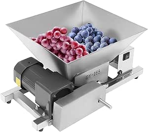 Amazon.com: Fruit and Apple Crusher, Manual Juicer Wine Grinder, 4L ...