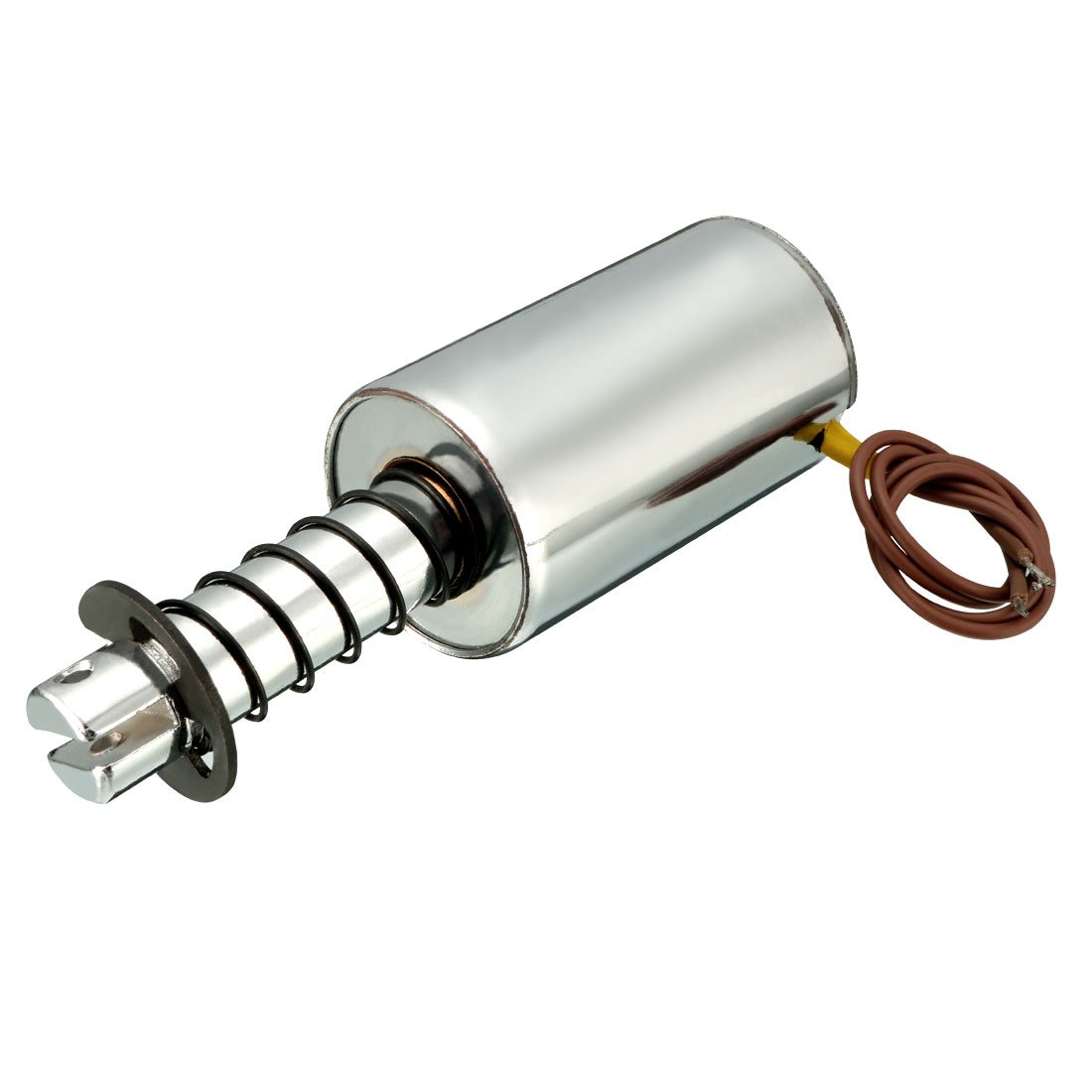 Buy uxcell DC 24V 55N Force 10mm Stroke,Push Pull Type,Tubular Solenoid ...