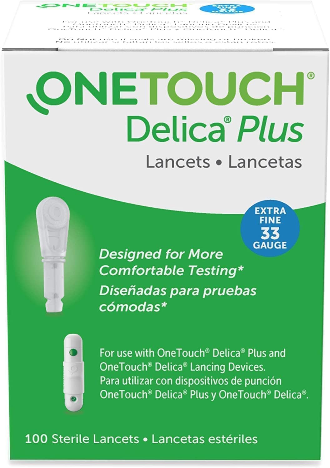 Amazon.com: OneTouch Ultra Soft 2 Lancets | Fine 30G Lancets for Blood ...
