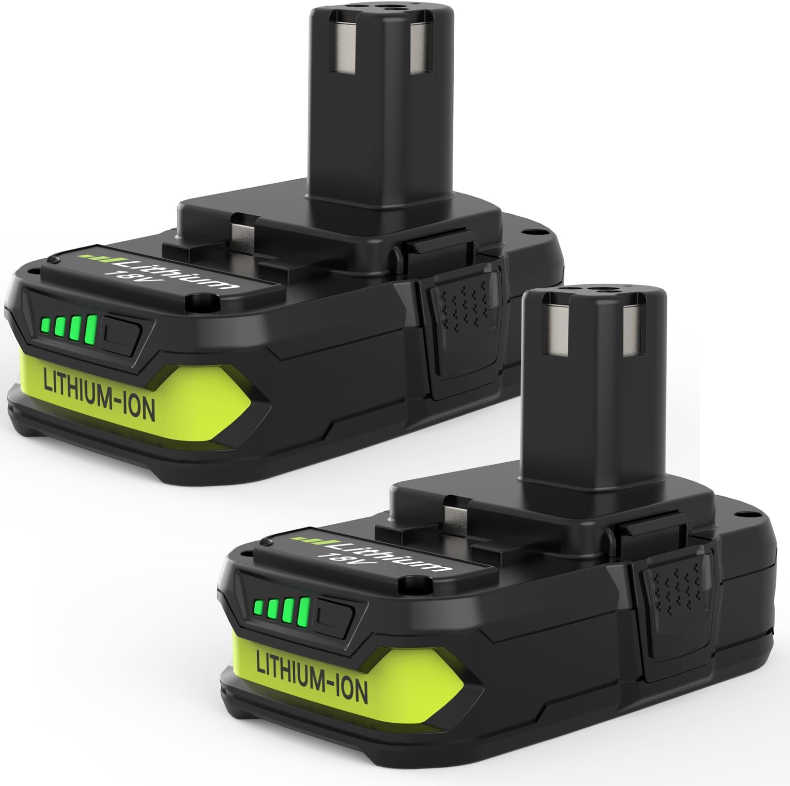 Amazon.com: Upgraded 3.8Ah Replacement for Ryobi 18V Battery Lithium ...