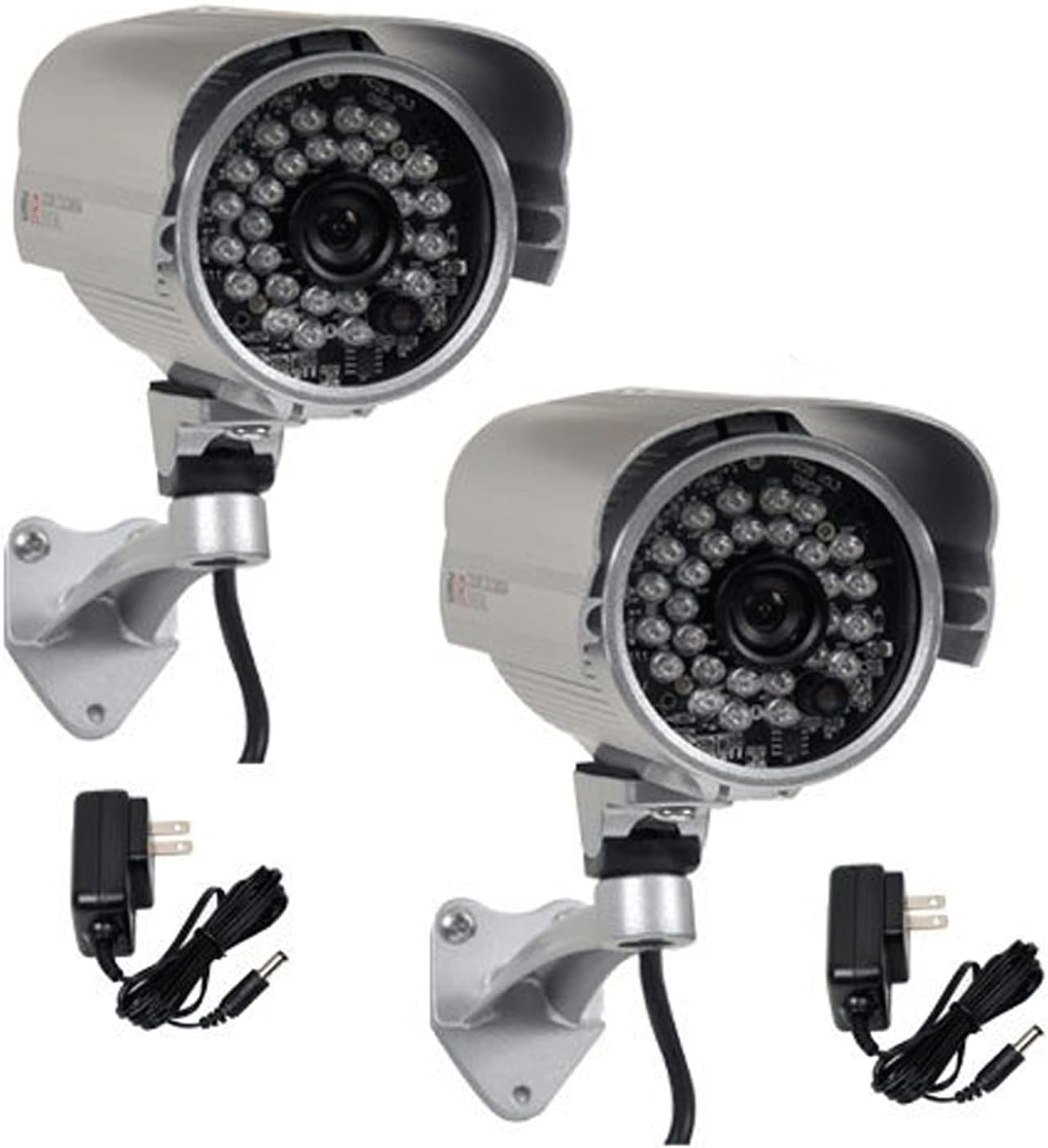 Amazon.com : VideoSecu 2 Pack 700TVL Outdoor Bullet Security Cameras 1/ ...