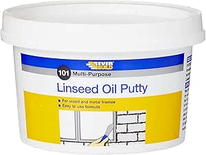 Everbuild 101 Multi-Purpose Linseed Oil Putty – Suitable for Single ...