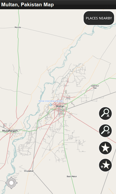 Multan, Pakistan - Offline Map - App on Amazon Appstore