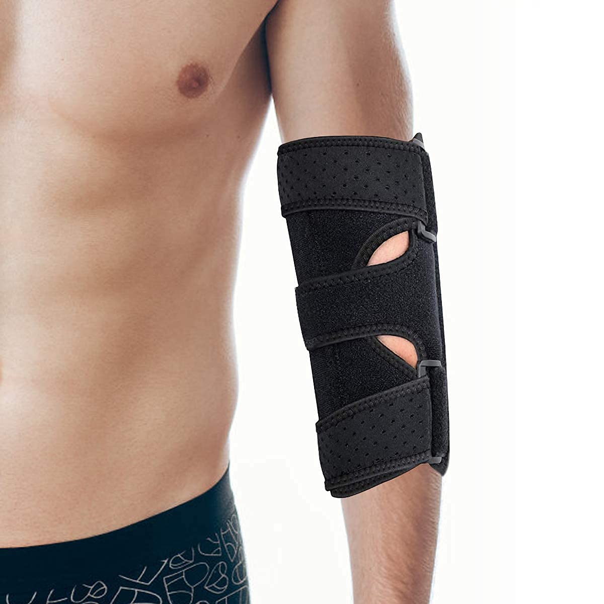 Elbow Brace Night Sleep Elbow Splint Elbow Support Strap 2 | Desertcart ...