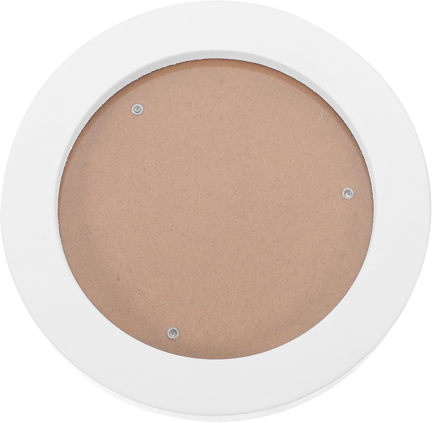 Amazon.com - Cabilock Round Photo Frame Wooden Circle Frame Wall ...