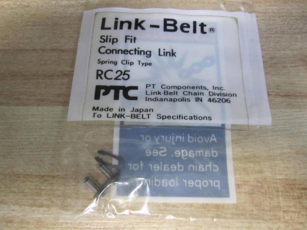 Amazon.com: Link-Belt RC 25 Slip Fit Connecting Link RC25 : Industrial ...