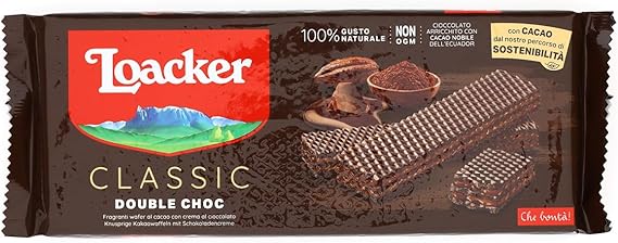 Loacker Wafers | Loacker Wafer Classic Double Choc Noble Cocoa with ...