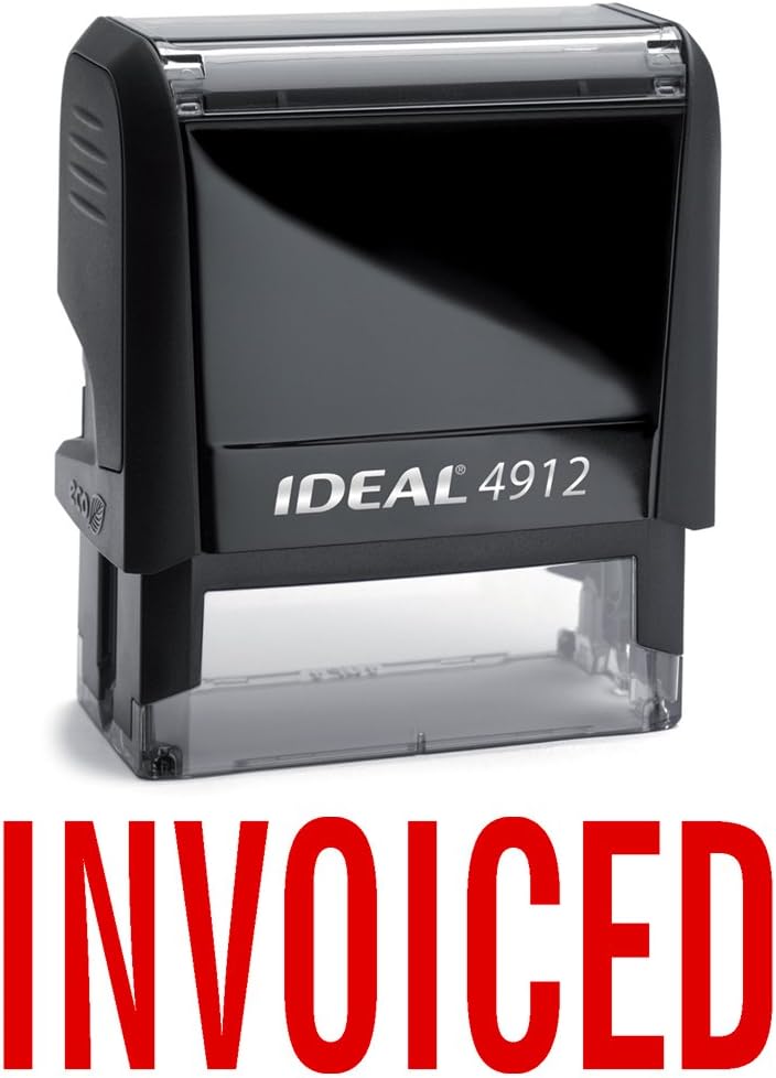 Amazon.com : Rejected Self-Inking Office Rubber Stamp (Red) - Large ...