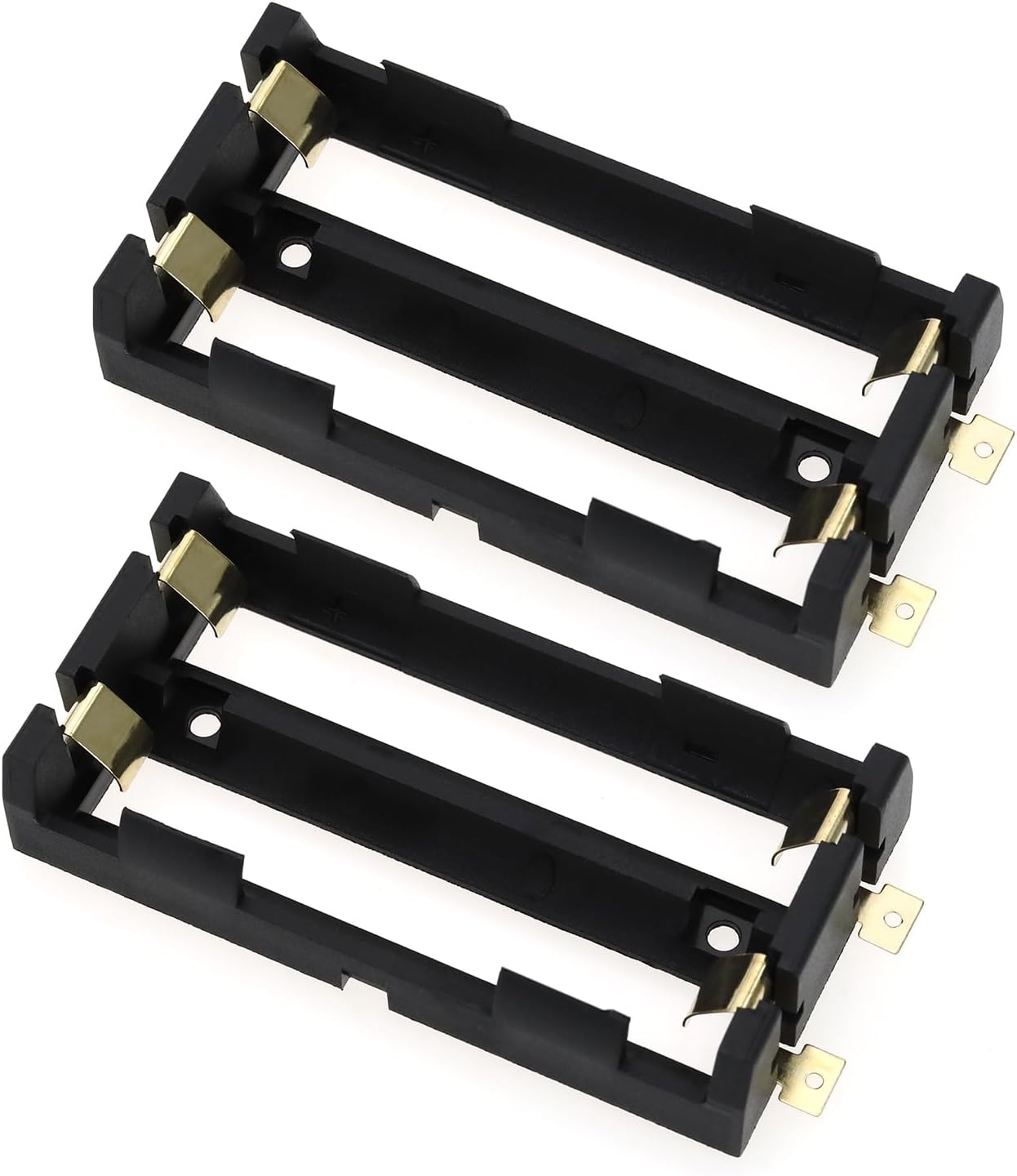 Amazon.com: Micro Traders 2pcs 18650 Battery Cases Battery Storage Case ...