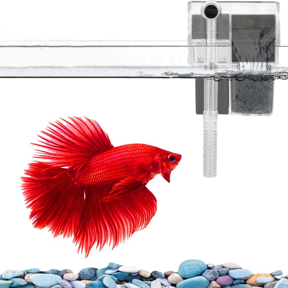 Amazon.com : SunGrow Betta Small Power Filter, 3-in-1 Filtration System ...