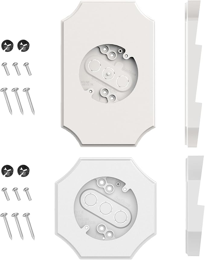 Vinyl Siding Mounting Blocks, Outdoor Light Mounting Block with Built ...