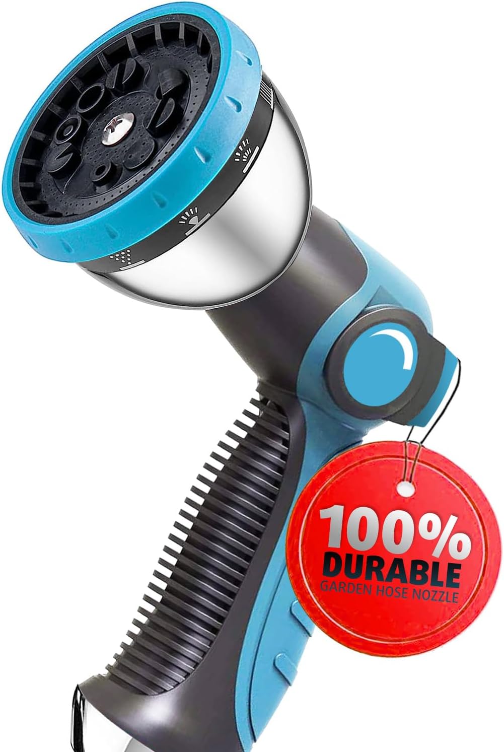 Amazon.com : ALMA Garden Hose Nozzle Sprayer with Easy THUMB CONTROL ...