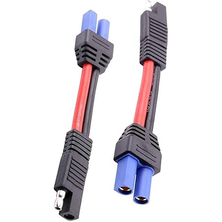 Amazon.com: AYECEHI Premium EC5 to O Ring Terminal Extension Cable EC5 ...