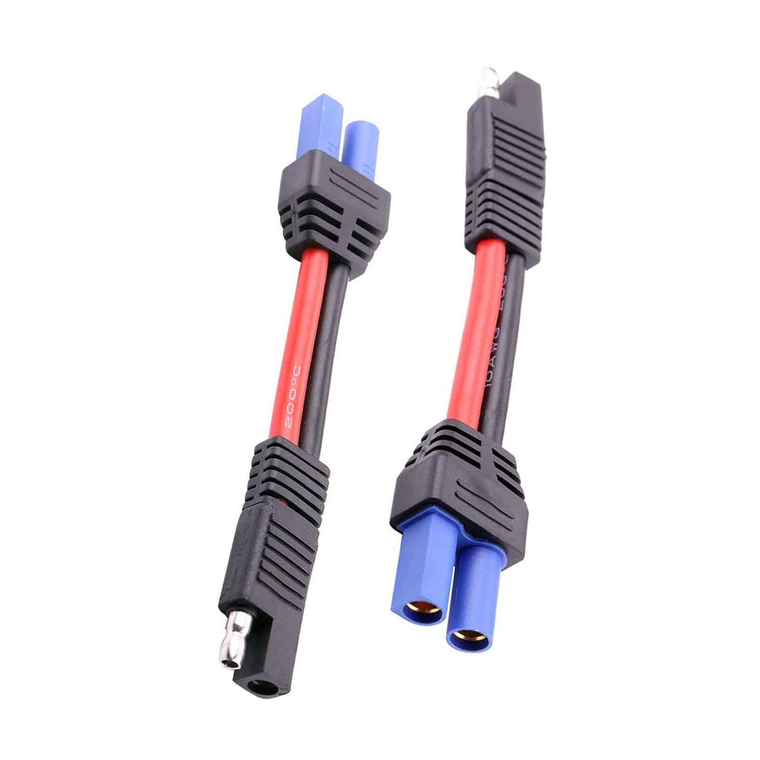 Amazon.com: LIXINTIAN (2-Pack) SAE to EC5 Female Plug Quick Connection ...