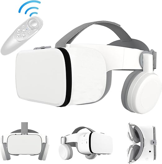 Amazon.com: 3D VR Virtual Reality Headset, VR viewer for IMAX Movies ...