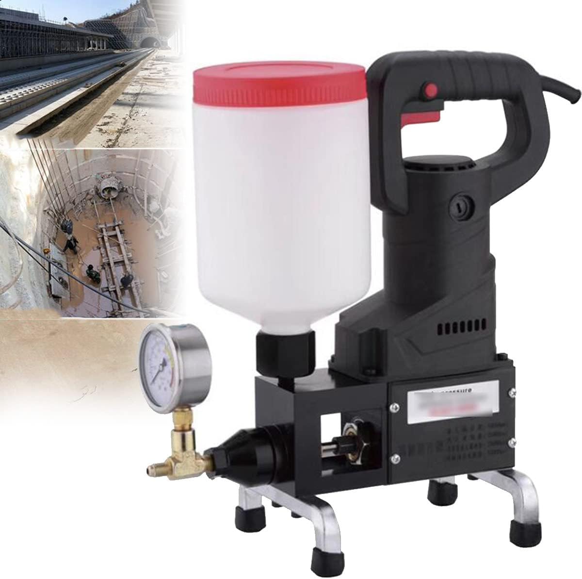 High Pressure Leak Stop Pump for Concrete Crack Repair - 1100W 220V ...
