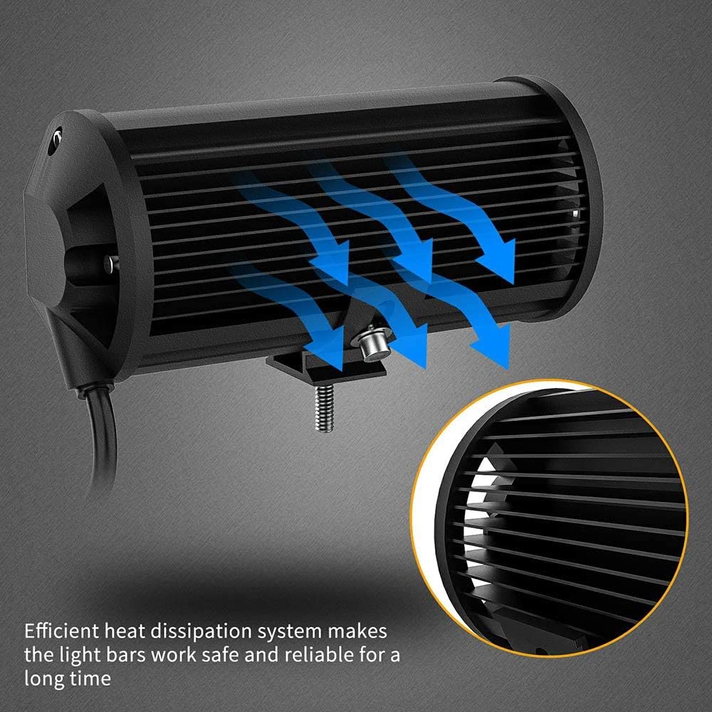 Snapklik.com : 7 Inch LED Tractor Work Lights, LED Light Bar LED Pods ...