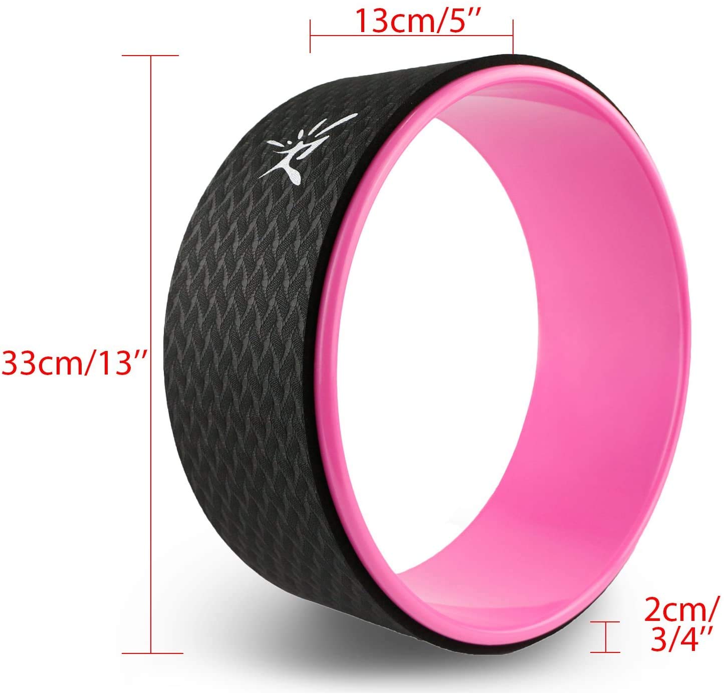 Buy Yoga Wheel - Strongest Most Comfortable Dharma Yoga Prop for Yoga ...