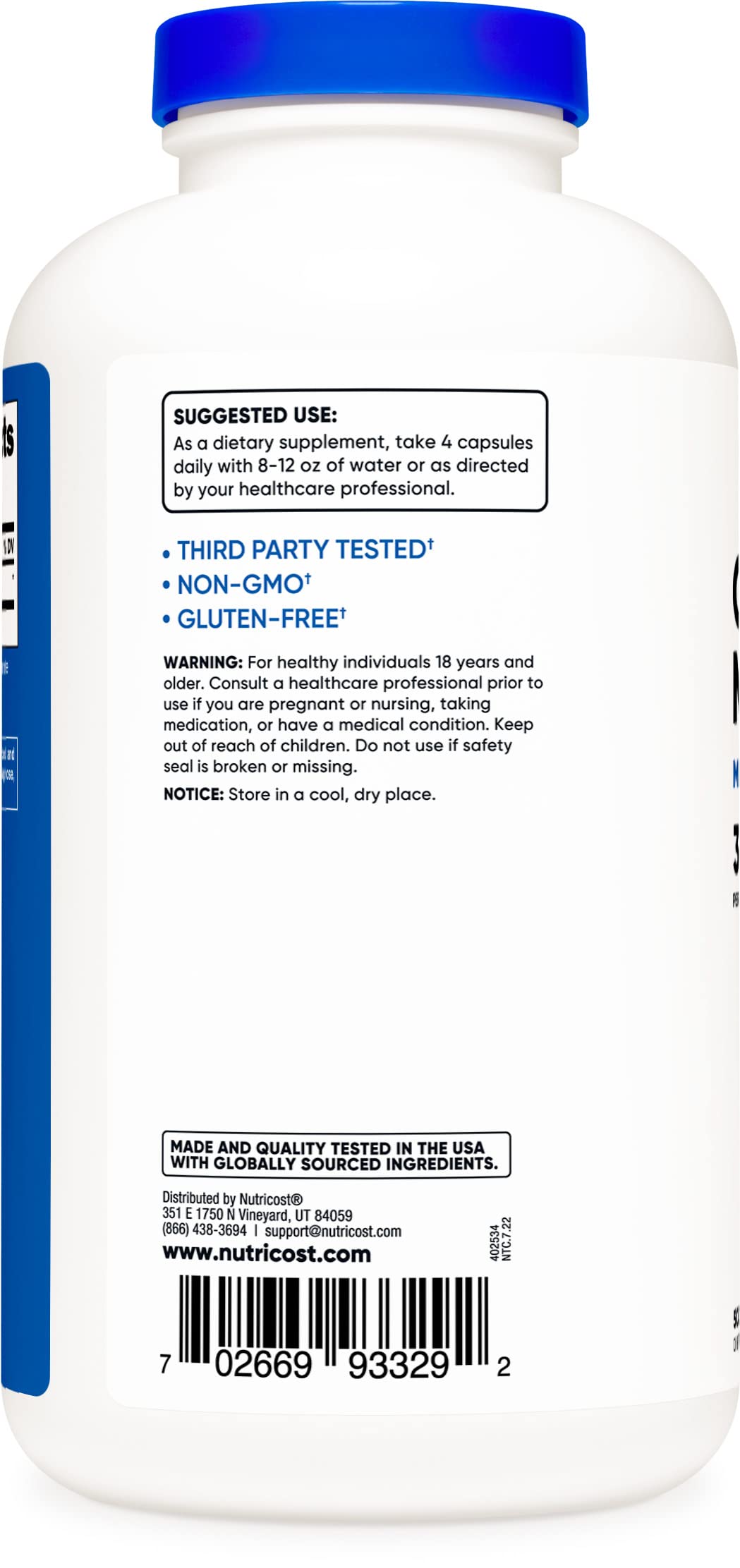 Snapklik.com : Nutricost Micronized Creatine Monohydrate 3