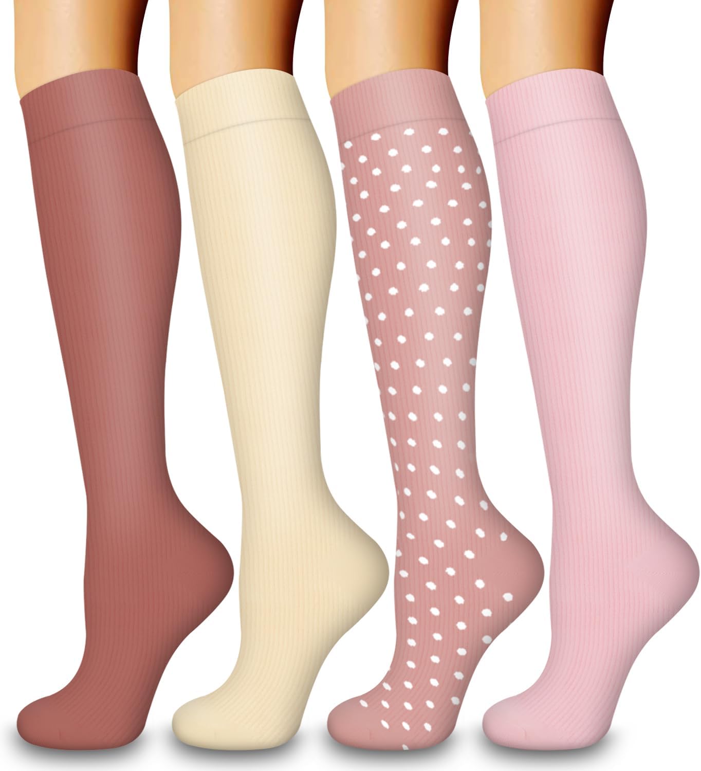 Amazon.com: Celeste Stein Therapeutic Compression Socks, Bright Majik ...