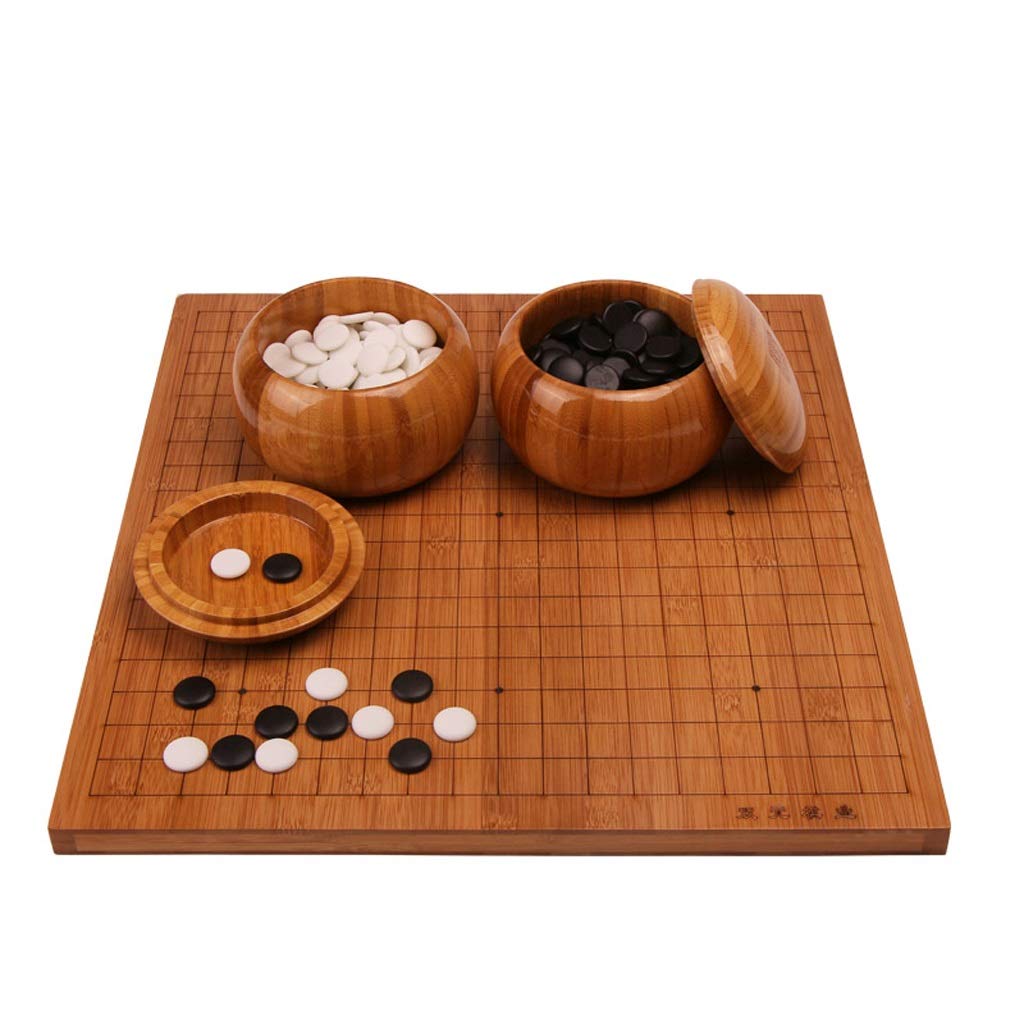 Buy VIMI Go Chess Go Game Chess Set, with Double Convex Yunzi Stones ...
