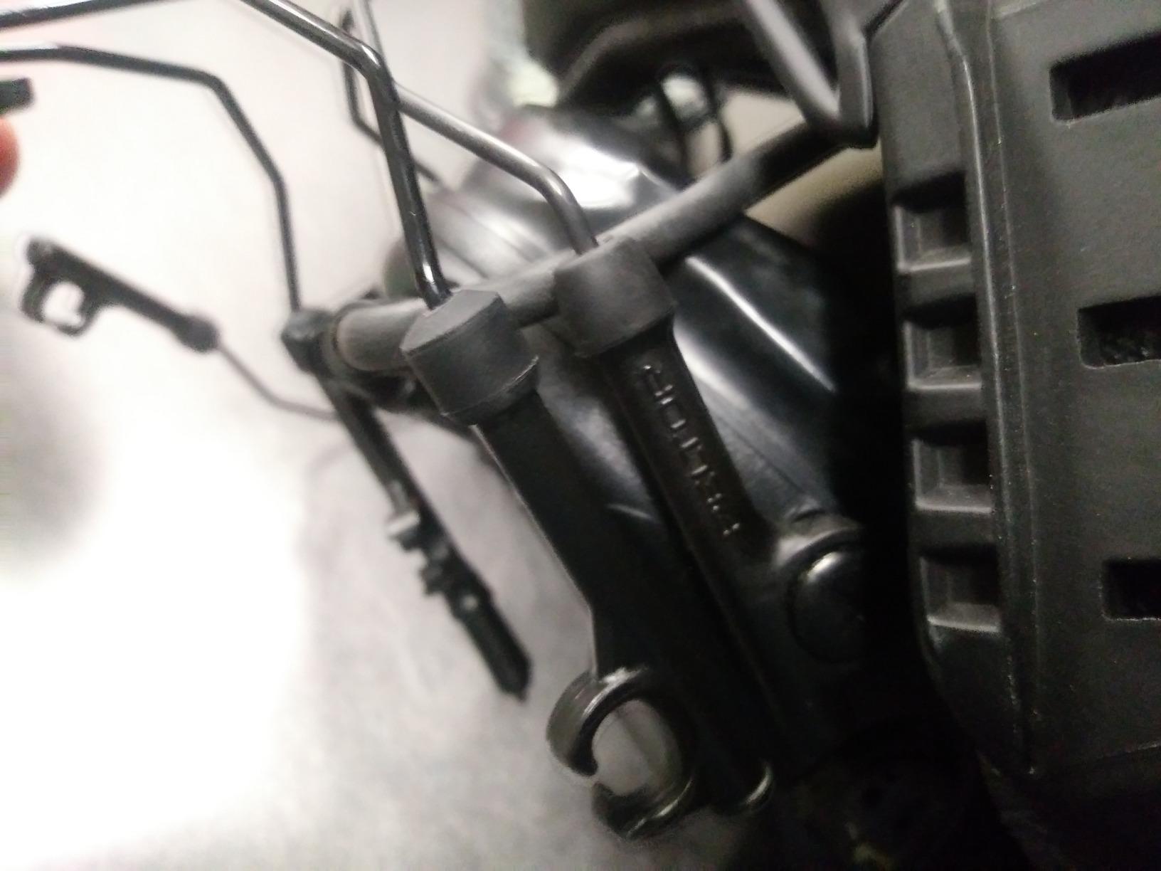 Amazon.com : DLP Tactical Helmet ARC Rail Adaptor Set Compatible with ...