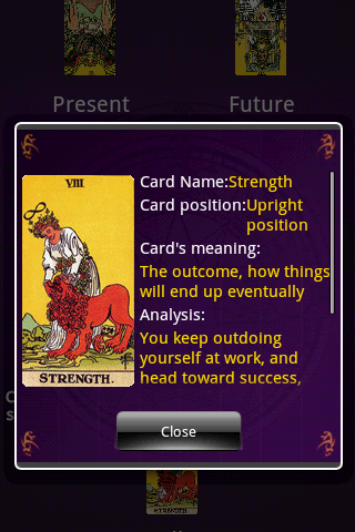 Hexagram Spread of tarot - App on Amazon Appstore