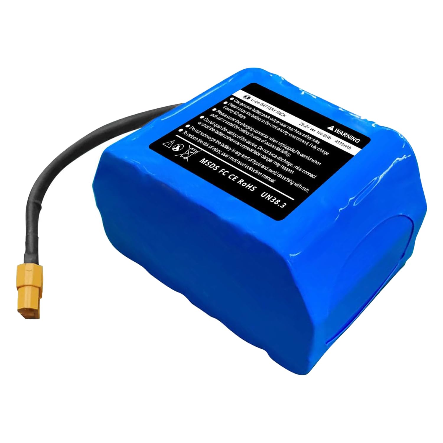 jetson hoverboard battery 25.2v