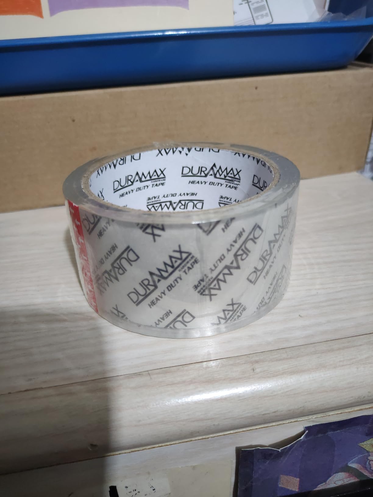 Duramax Packing Tape, 50 Meter Length x 48 mm Width, Clear : Amazon.com ...