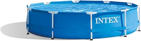 Amazon.com: INTEX 28201EH 10ft x 30in Metal Frame Pool with Cartridge ...