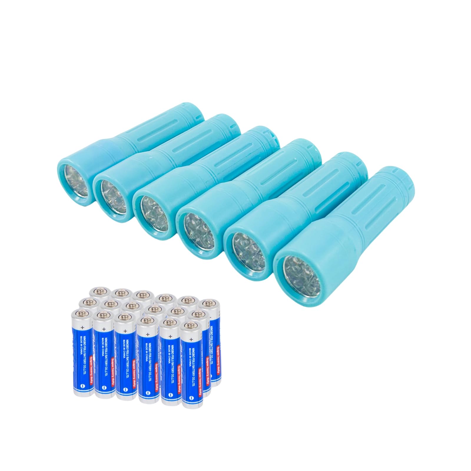 Amazon.com: Hilngav 9-LED Mini Flashlight, Small Multicolor Flashlights ...