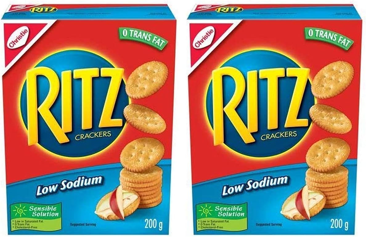 Amazon.com : Nabisco Ritz Crackers Hint of Salt, 13.7oz(388g) Pack of 3 ...