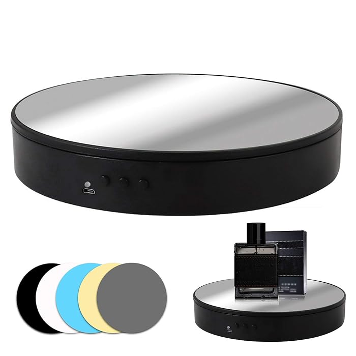Buy Foleto Rotating Display Stand, 360 Degree Motorized Rotating ...