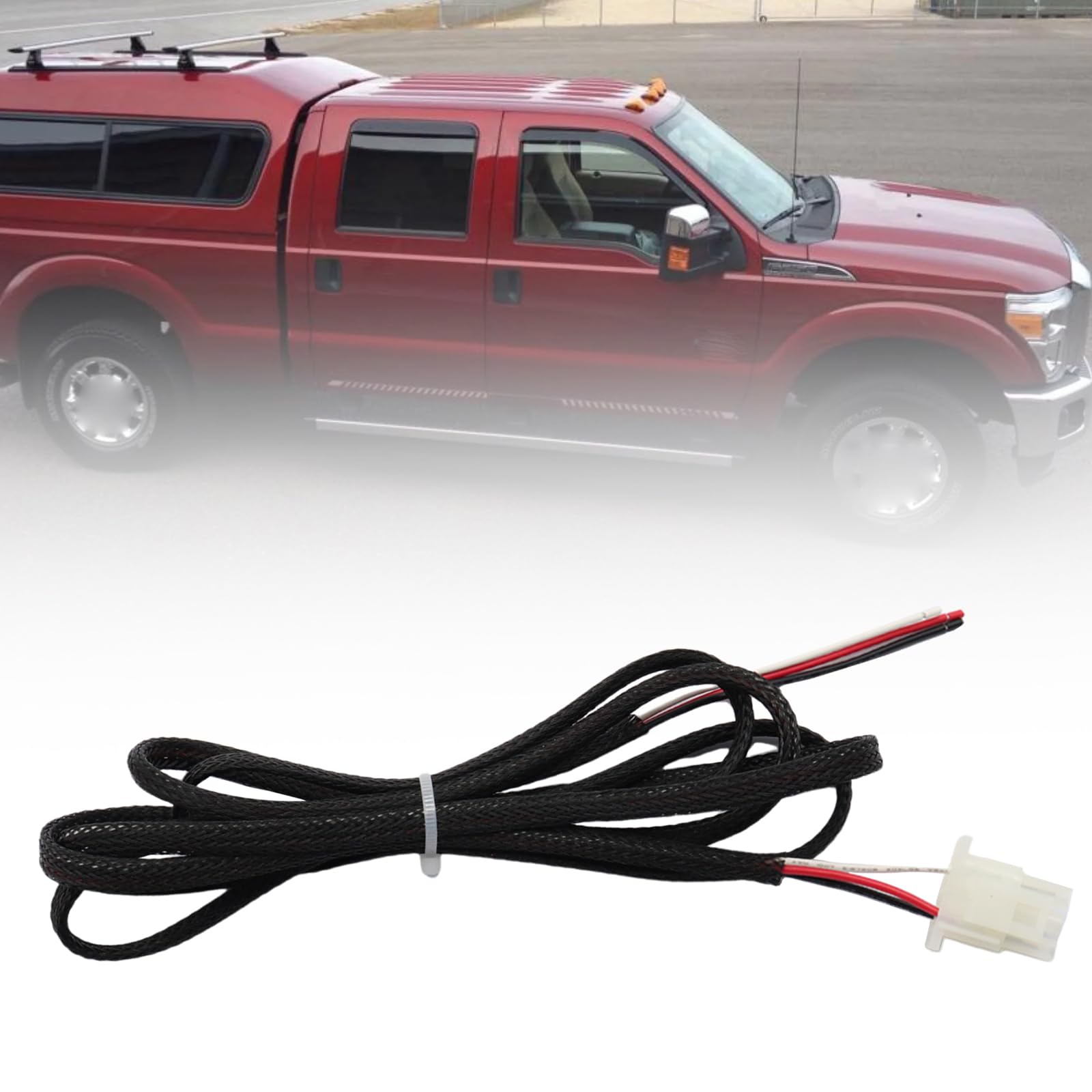 Snapklik.com : 3 Pin Wiring Harness Fit For Leer Pickup Topper