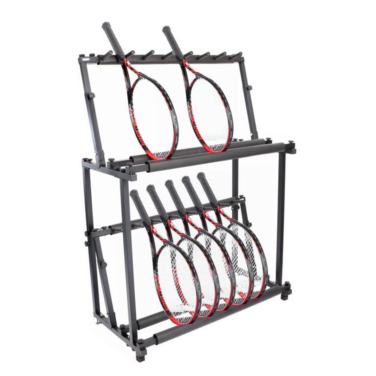 Amazon.co.jp: ボール 整理 かご スタンド ラック テニスラケット