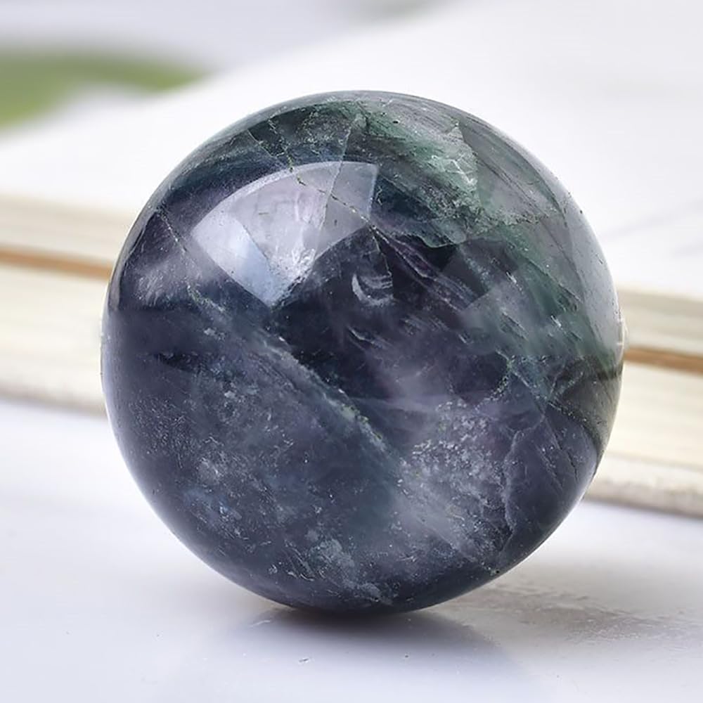 Amazon.com: Natural Crystal Ball Orange Moonstone Polished Divination ...