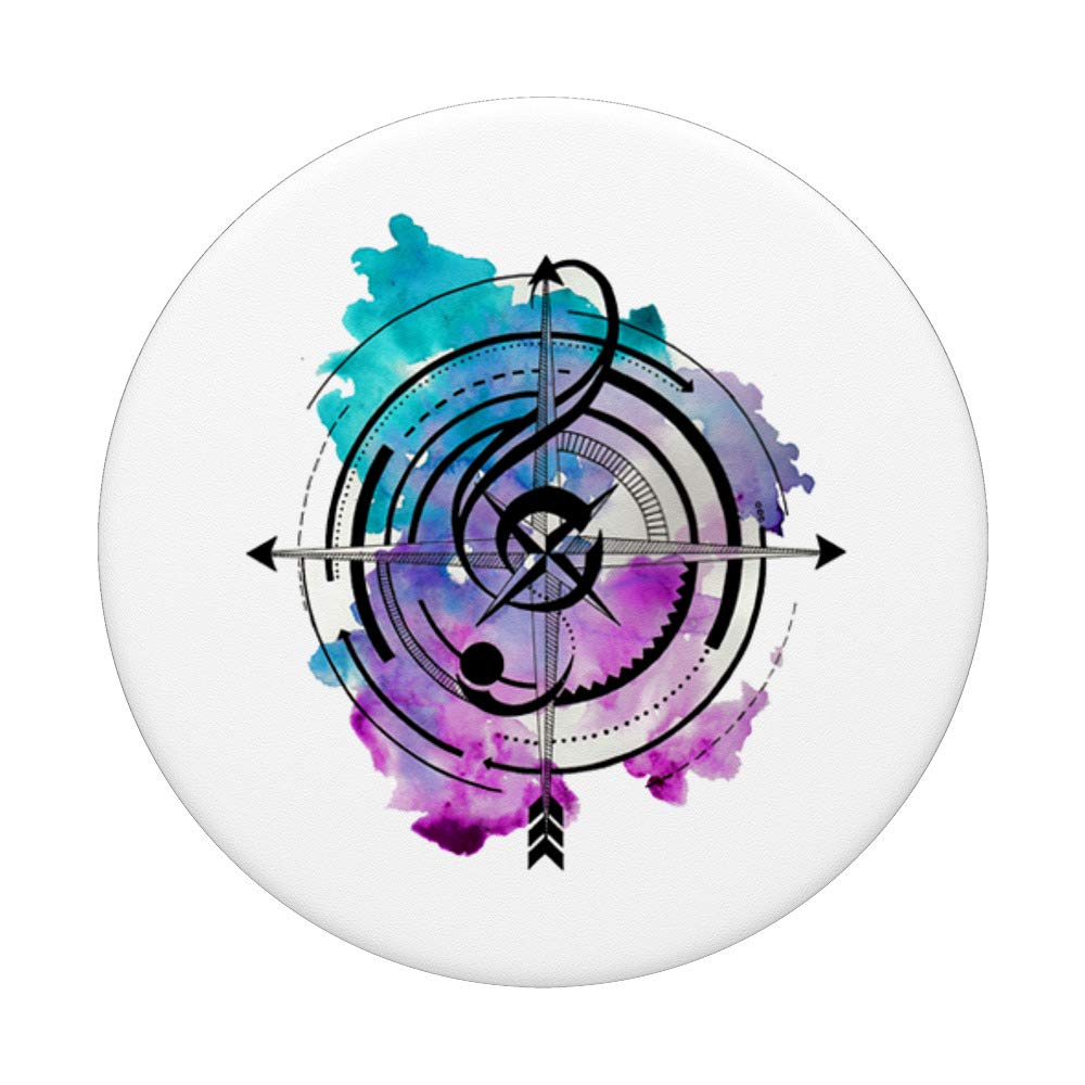 Music Note Compass Tattoos The Original Tattoo Features A Compass And